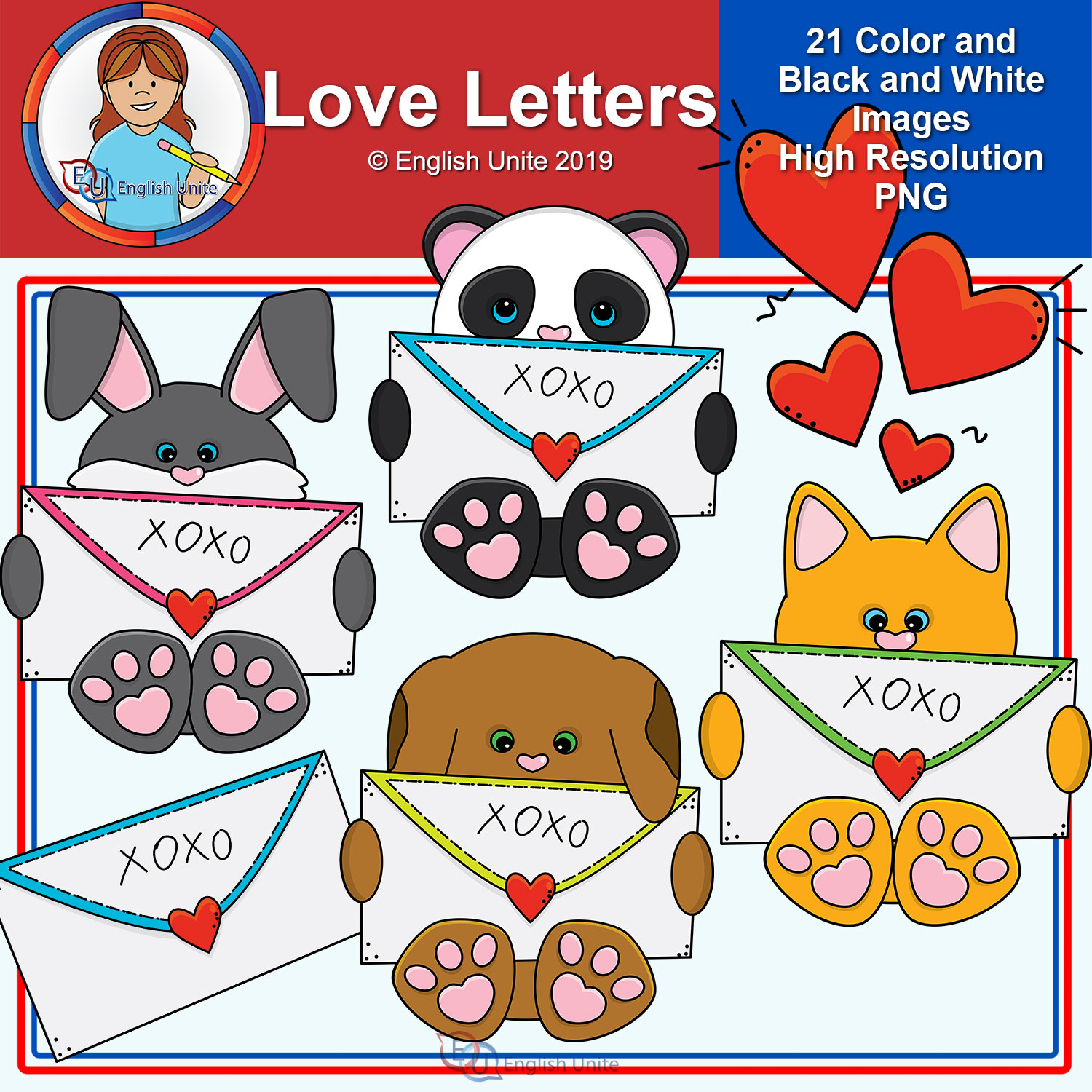 Clip Art - Love Letters | Made By Teachers