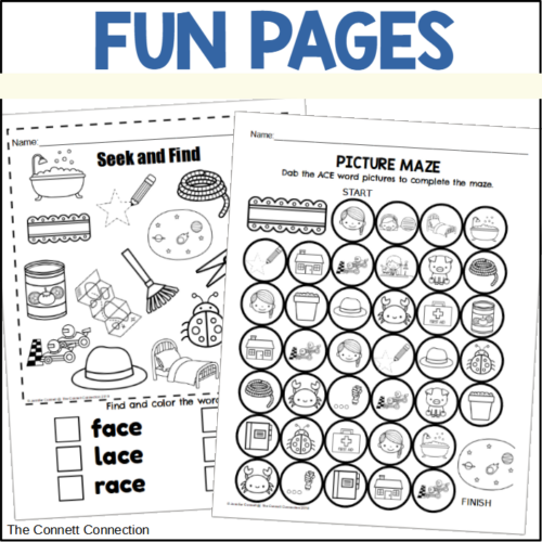 ACE Words Worksheets | Made By Teachers