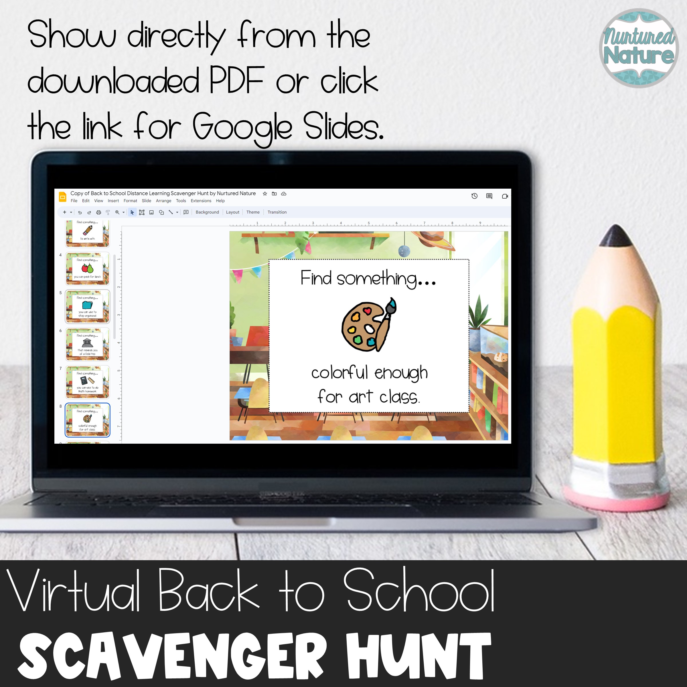 Back to School Virtual Scavenger Hunt | Made By Teachers