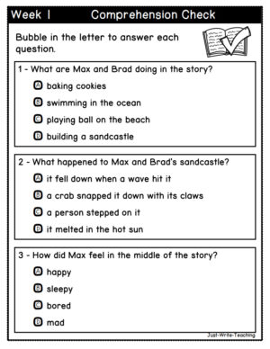 Rising First Grade Summer Reading Packet (Kindergarten Review) | Made ...