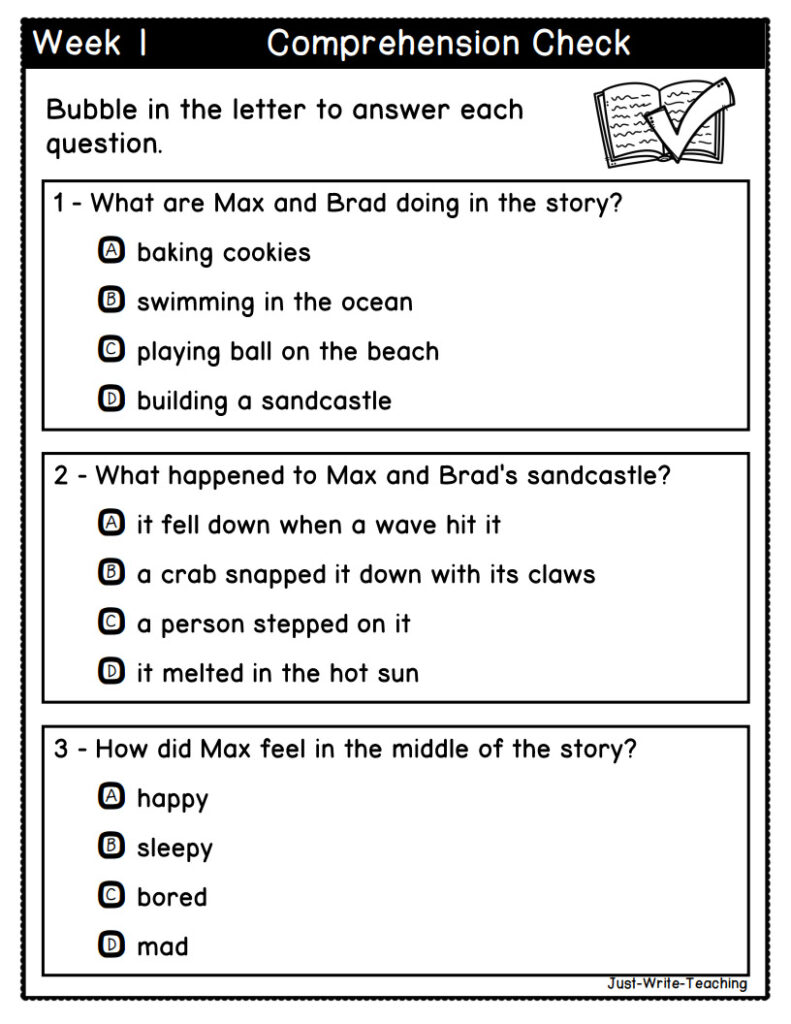 Rising First Grade Summer Reading Packet (Kindergarten Review) | Made ...