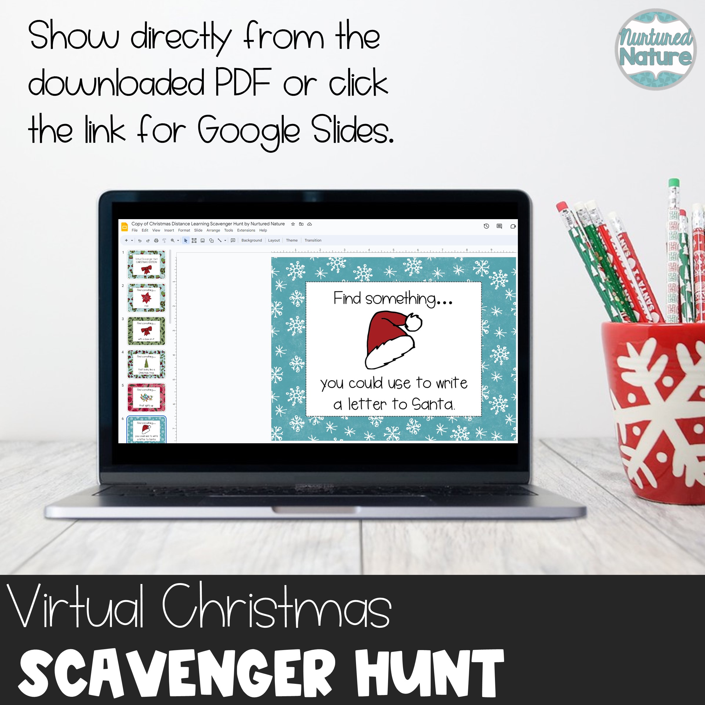 Christmas Virtual Scavenger Hunt | Made By Teachers