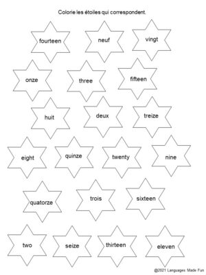 French Numbers 1 - 20 - Les Nombres - Made By Teachers