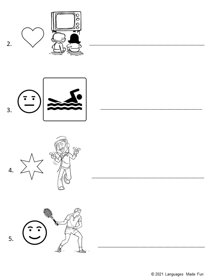 Los Pasatiempos - Spanish Hobbies | Made By Teachers