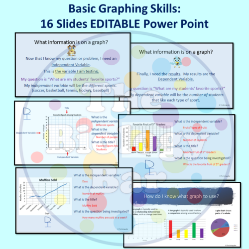 Basic Graphing Notes for Science | Made By Teachers