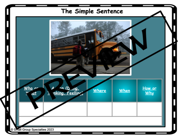 How Do I Write A Simple Sentence? | Made By Teachers