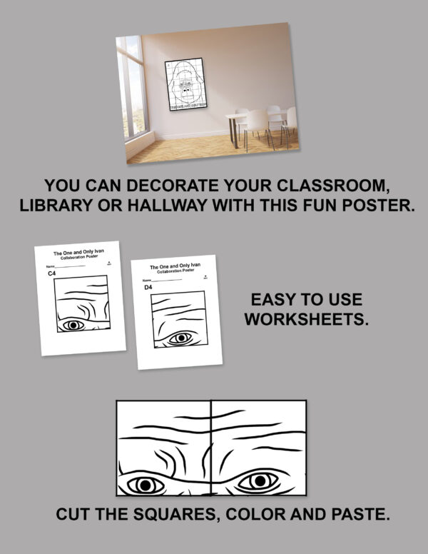 The One and Only Ivan Collaboration Poster | Made By Teachers