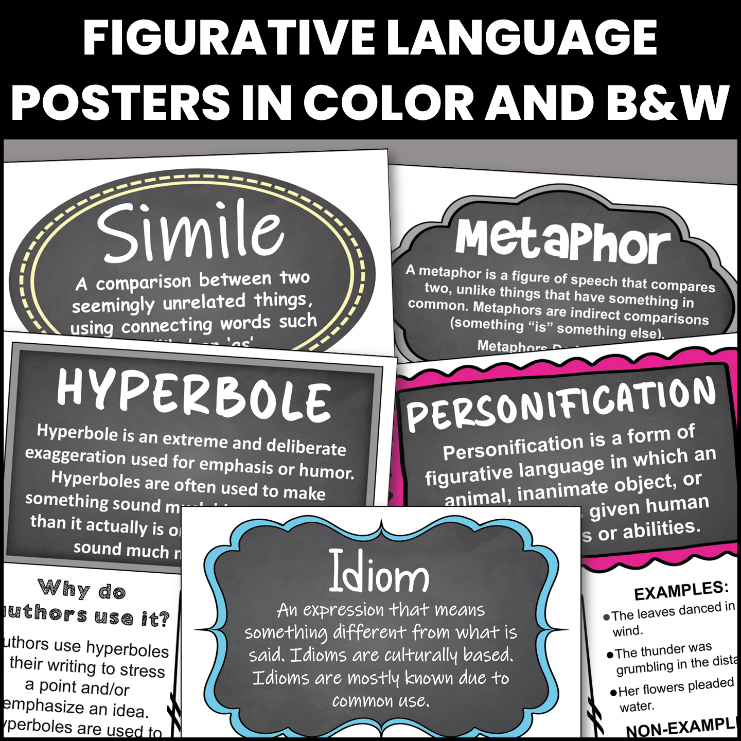 Zane and the Hurricane Novel Study Figurative Language Activities ...