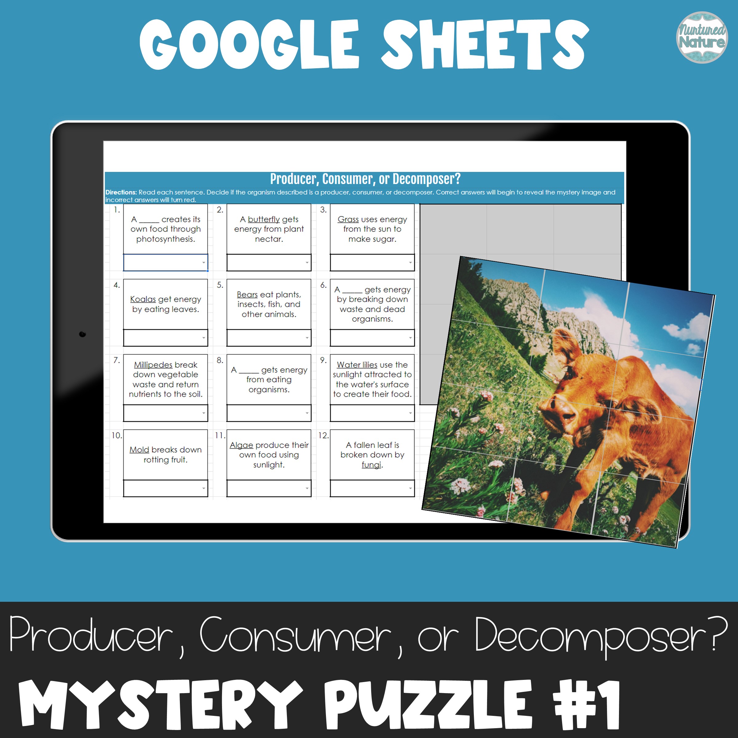 Producer Consumer Decomposer Digital Pixel Art Puzzle 1 Google Activity ...