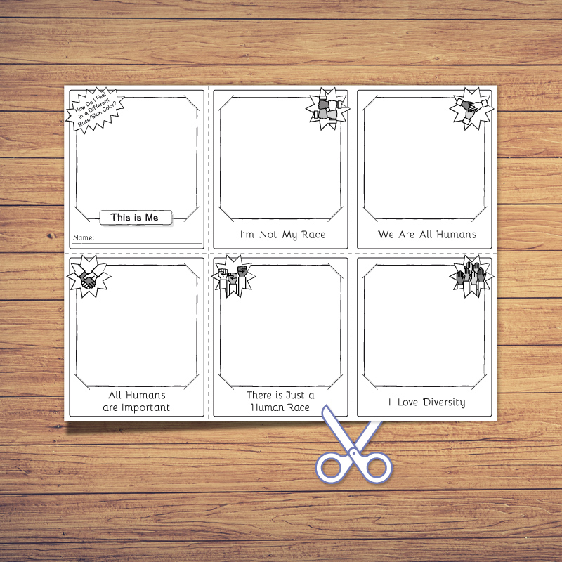 Racism (Skin Color) Anti-Racism Self-Portrait Craft | Made By Teachers