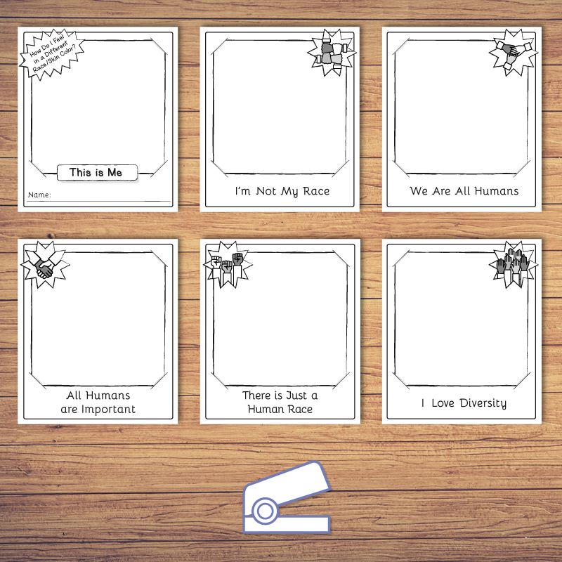 Racism (Skin Color) Anti-Racism Self-Portrait Craft | Made By Teachers