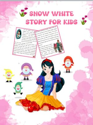 Snow White and the Seven Dwarfs Story + Coloring+ Snow white Activity ...