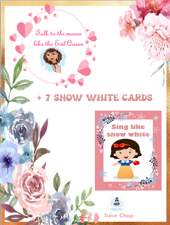 Snow White and the Seven Dwarfs Story + Coloring+ Snow white Activity ...