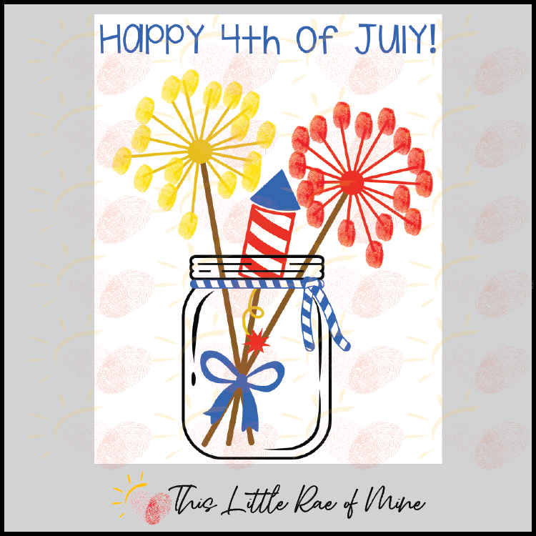 Happy 4th of July - Sparklers - USA - Patriotic - printable ...