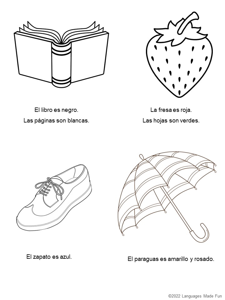 Los colores - Colours in Spanish | Made By Teachers