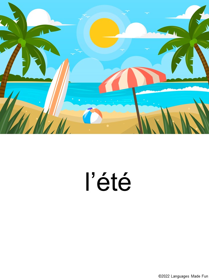 Seasons in French - Les Saisons | Made By Teachers