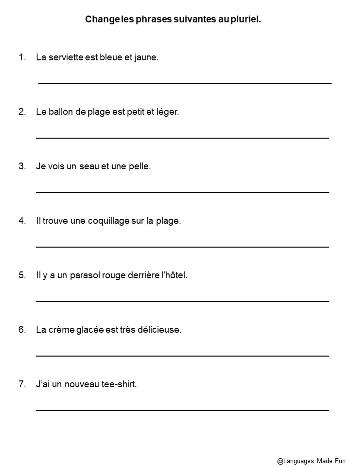 L'été - French Summer Activities | Made By Teachers