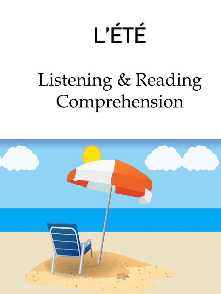 L'été - Summer Listening & Reading Comprehension Activities | Made By ...