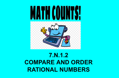 Complete Online Distance Learning 7th Math Compare/OrderRational ...