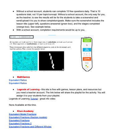 Complete Online Distance Learning 7th Math Equivalent Rational Numbers ...