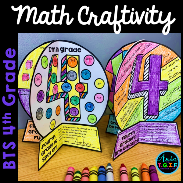 Back to School 4th Grade Craft and Activities | Made By Teachers