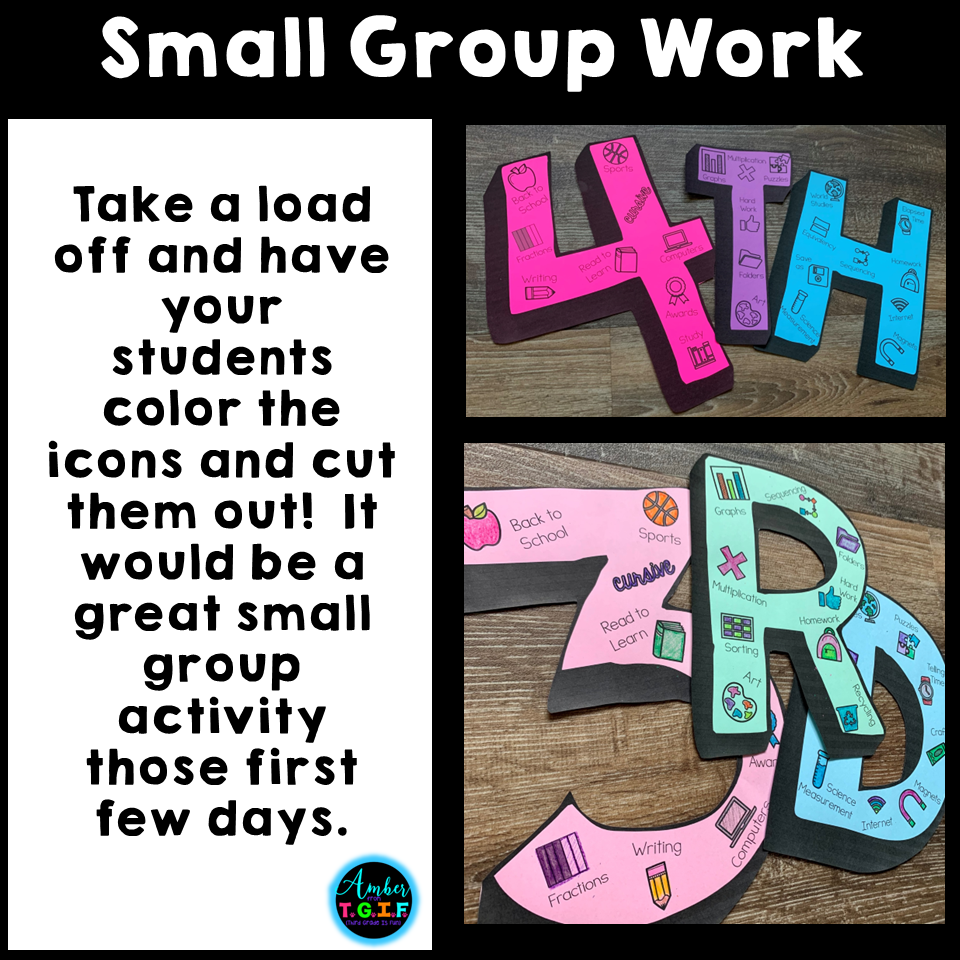 Back to School 4th Grade Bulletin Board | Classroom Decor | Made By ...
