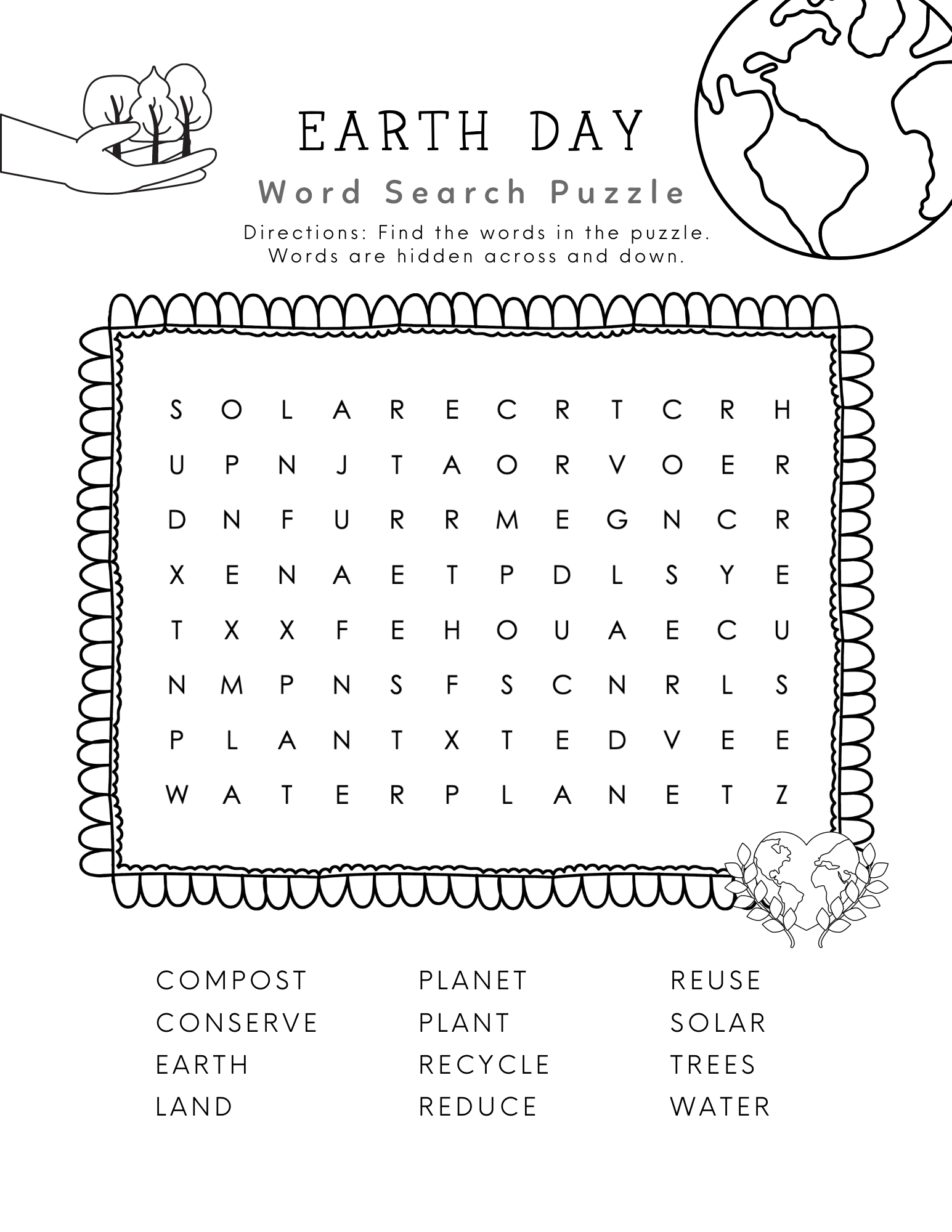 Blooming Fun: Spring Word Search Puzzle! | Made By Teachers
