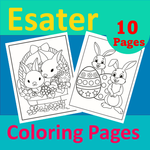 Egg-citing Adventures: Easter Coloring Book! | Made By Teachers