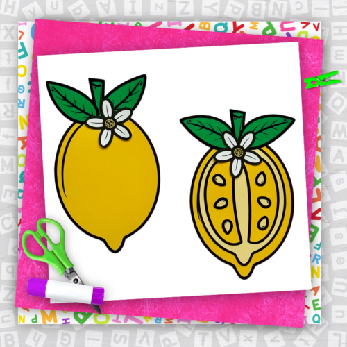 Lemon Craft | Fruit Craft | Made By Teachers