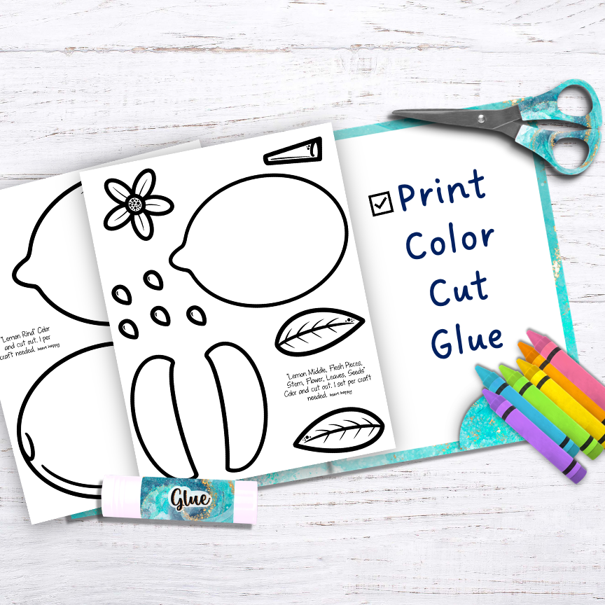 Lemon Craft | Fruit Craft | Made By Teachers