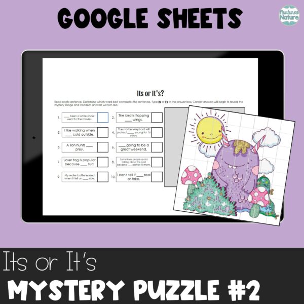 Its or It's Digital Pixel Art Puzzle Bundle - Commonly Confused ...