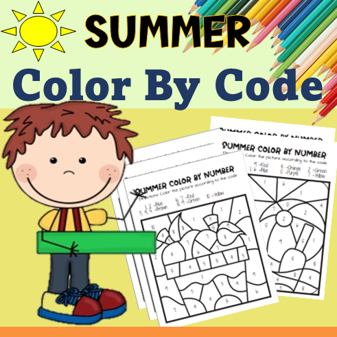 Summer Bliss: A Coloring Book for Fun in the Sun | Made By Teachers