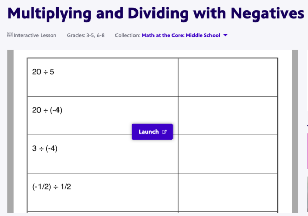 Complete Online Distance Learning 7th Math Real World Rational Numbers ...