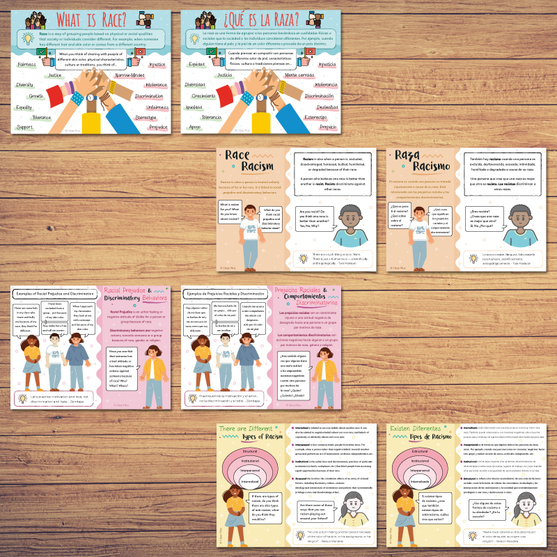 Racism (Skin Color) Anti-Racism PowerPoint Presentation BUNDLE | Made ...