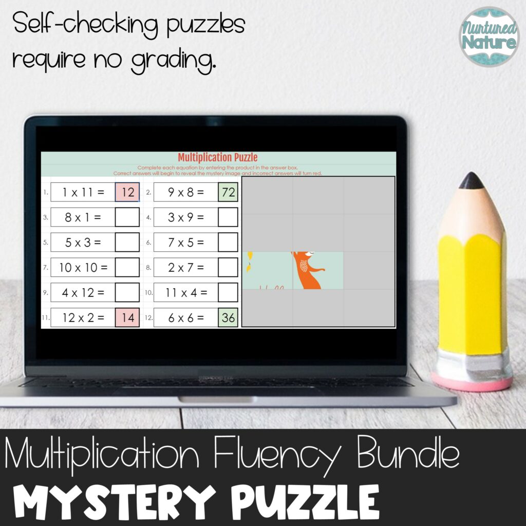 Holiday Multiplication Practice – Seasonal Facts Fluency Pixel Art ...