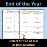 Geometry Summer Review of Algebra 1 Packet EDITABLE | Back to School ...