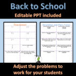 Pre Algebra Summer Review | Made By Teachers