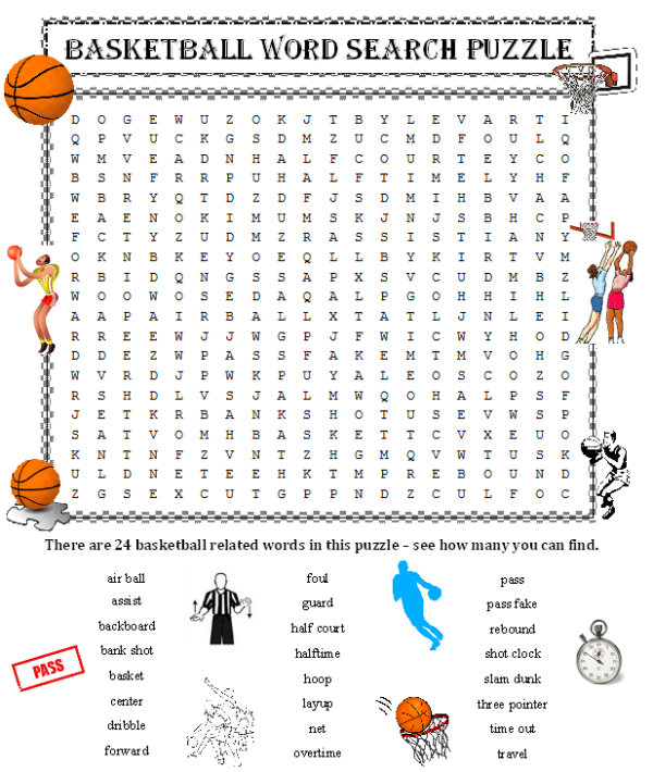 3 Sports Word Search Puzzles Basketball, Football, Soccer | Made By ...
