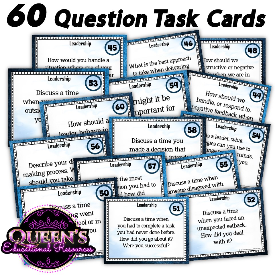 Leadership Questions | Leadership Skills | Leadership Worksheets ...