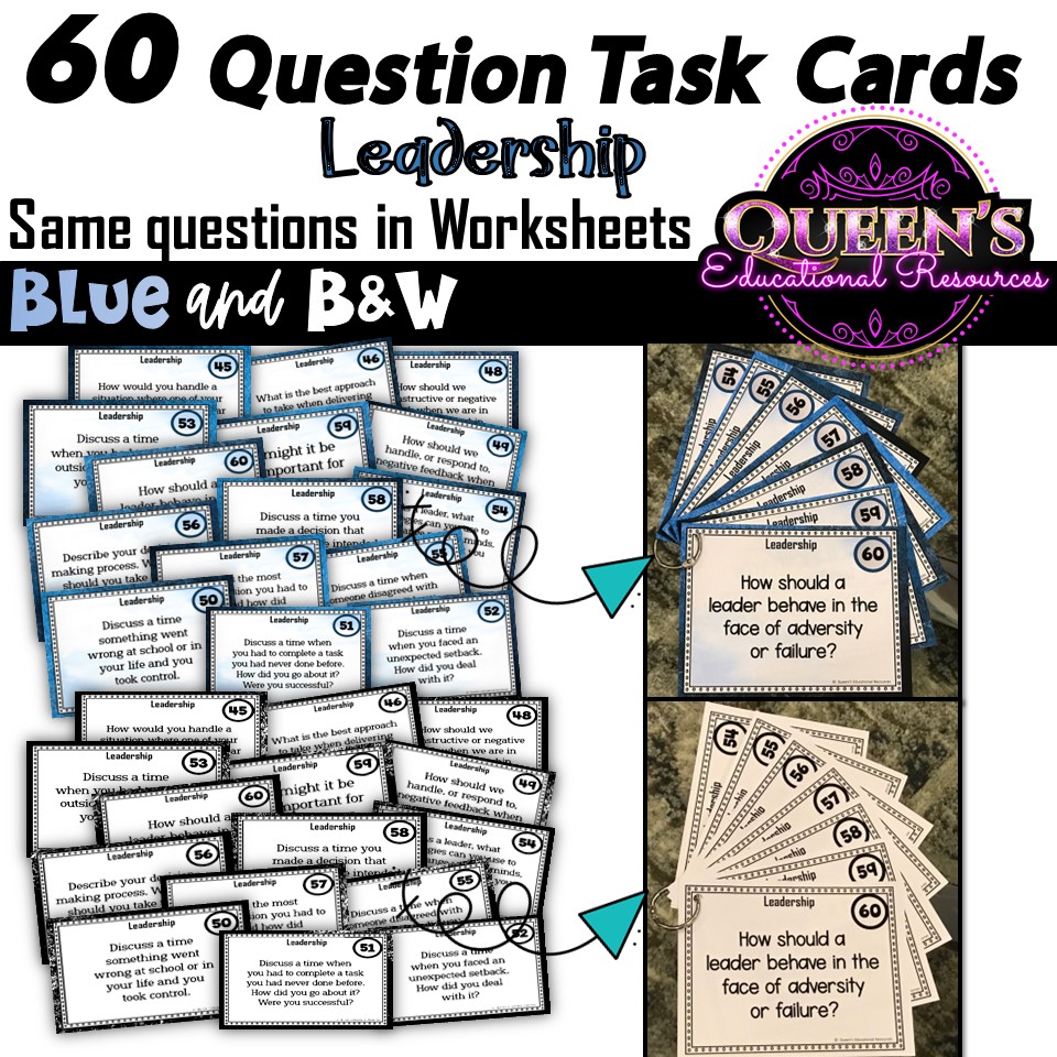 Leadership Questions | Leadership Skills | Leadership Worksheets ...