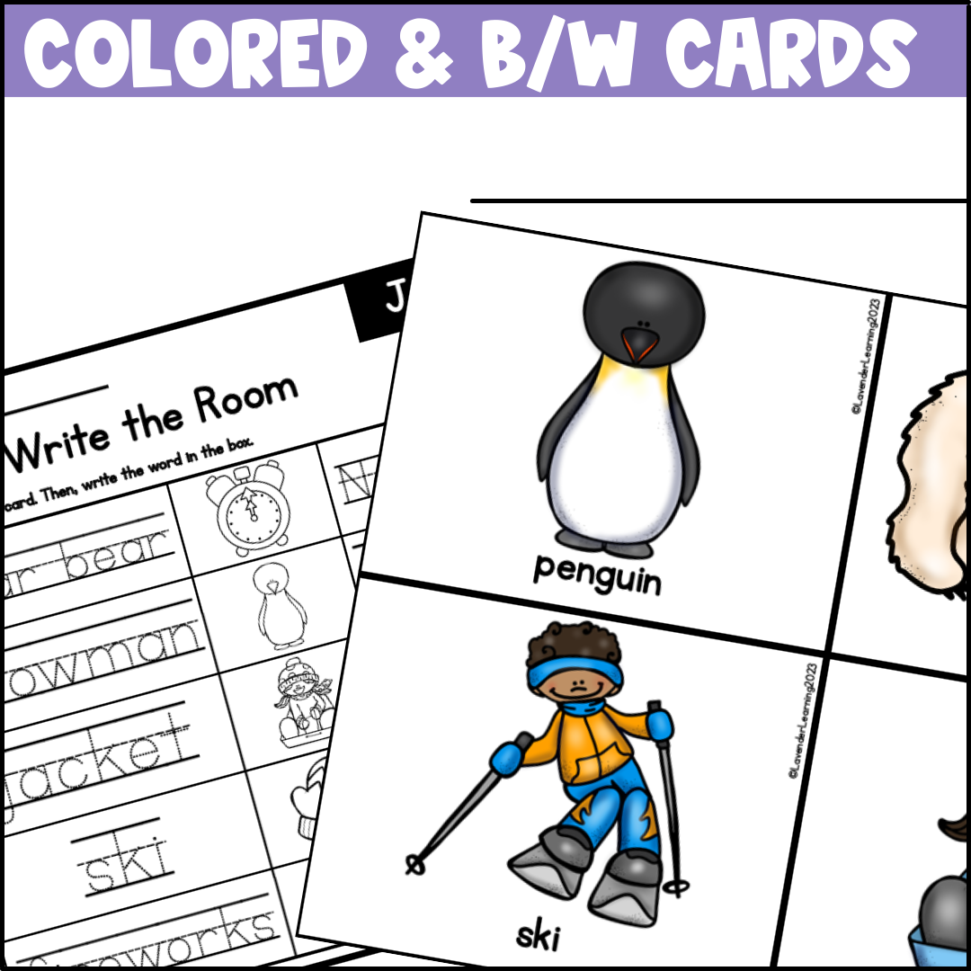 January Write the Room Activity - Winter Write the Room Activity | Made ...