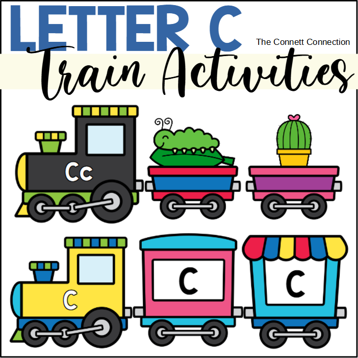 Letter C Train Worksheets and Centers | Made By Teachers