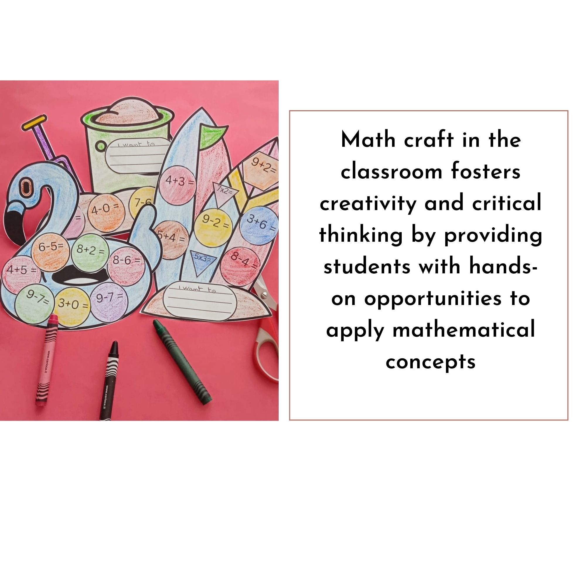 Summer bucket list craft|Math craft | Made By Teachers