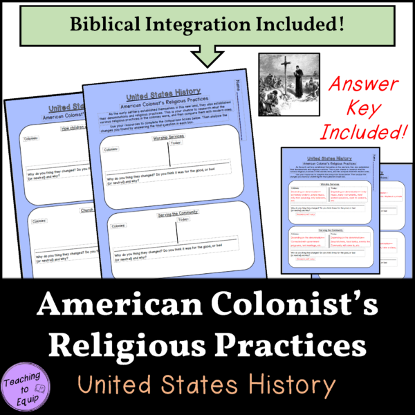 Religious Practices in the Thirteen Colonies US History Biblical ...