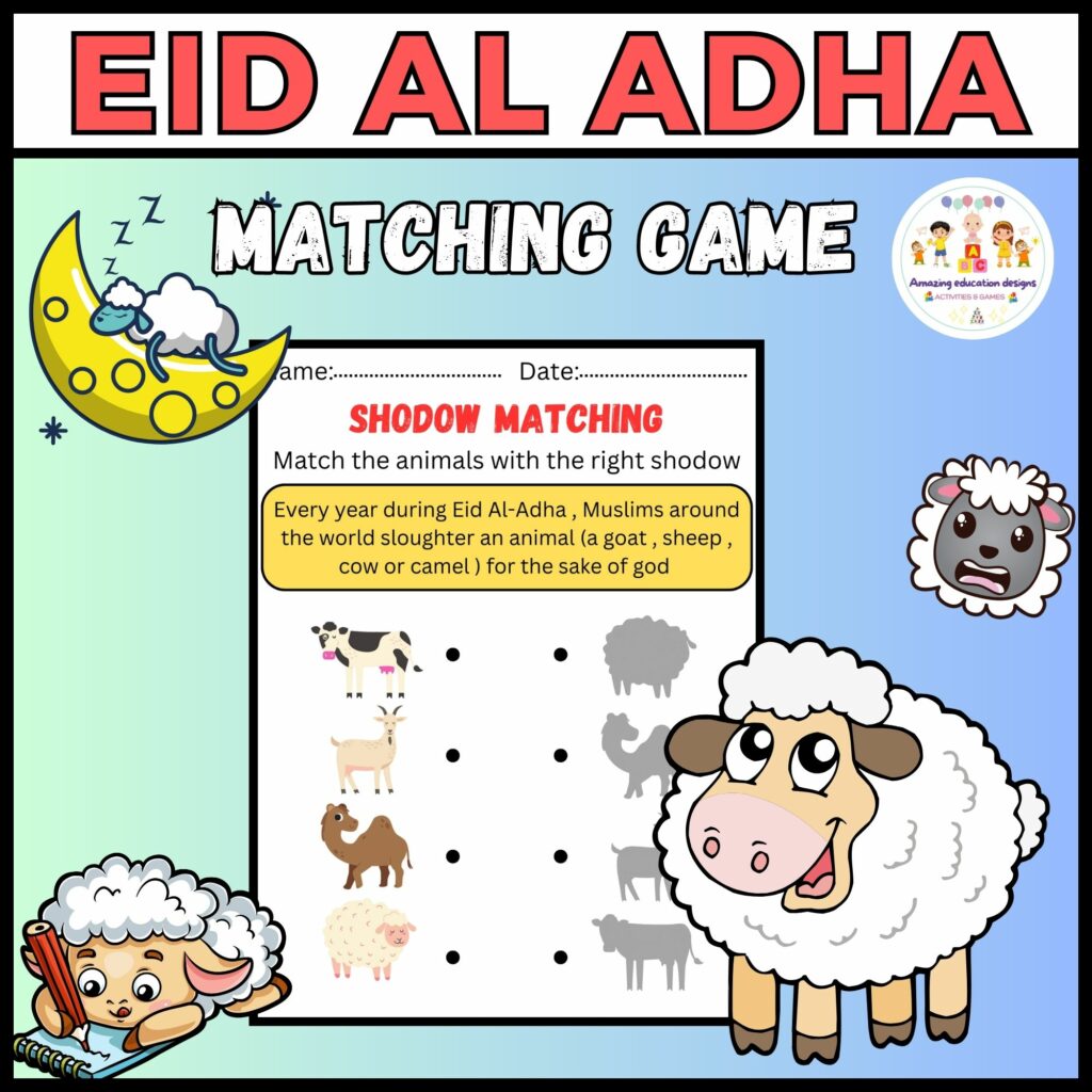 Eid Al Adha matching game | Made By Teachers