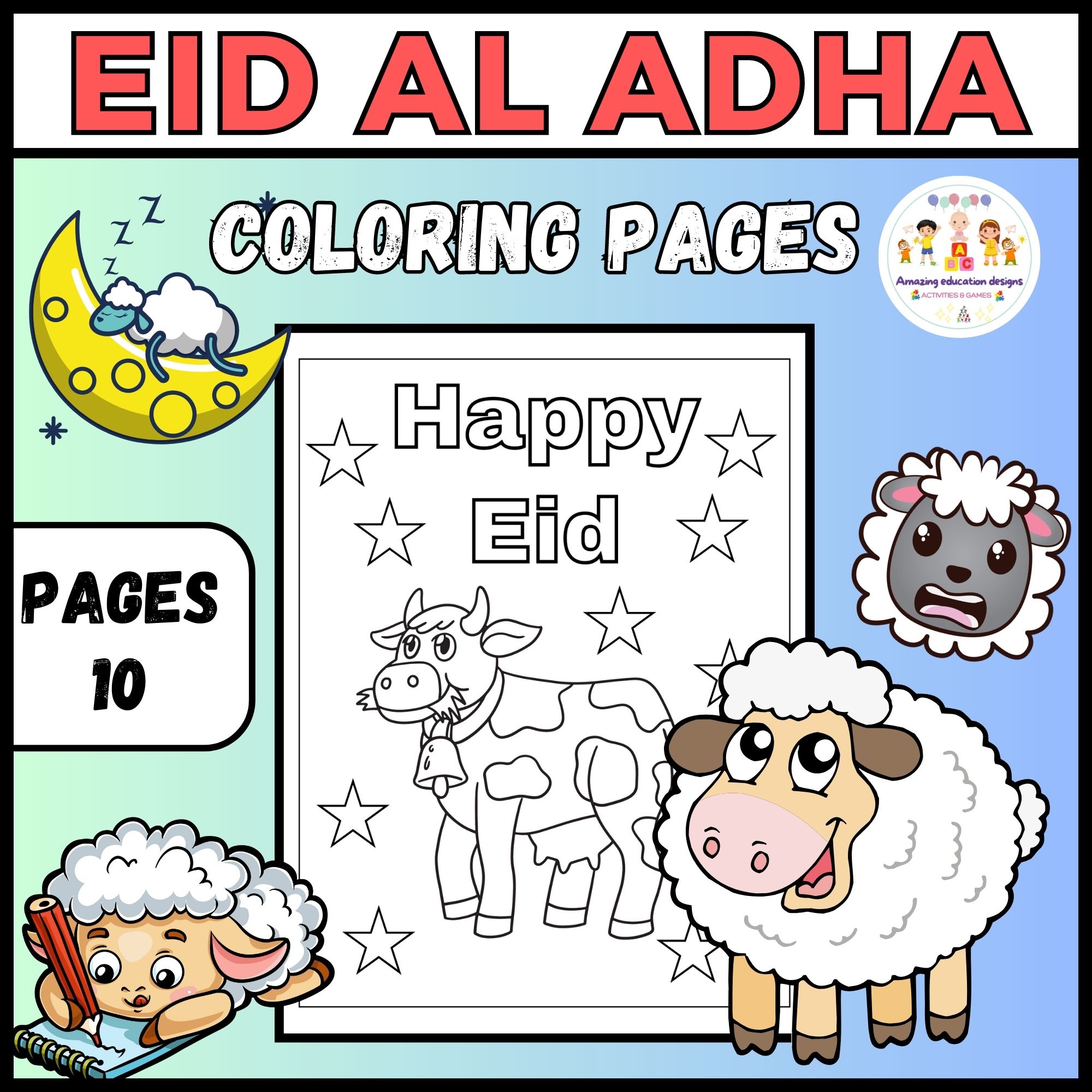 Eid Al Adha Coloring Pages | Made By Teachers