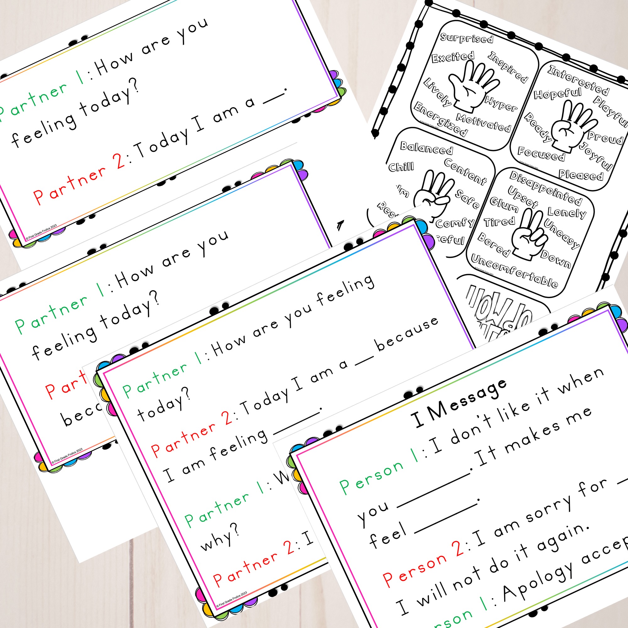 How Are You Feeling Verbal Check In and Relationship Builder | Made By ...