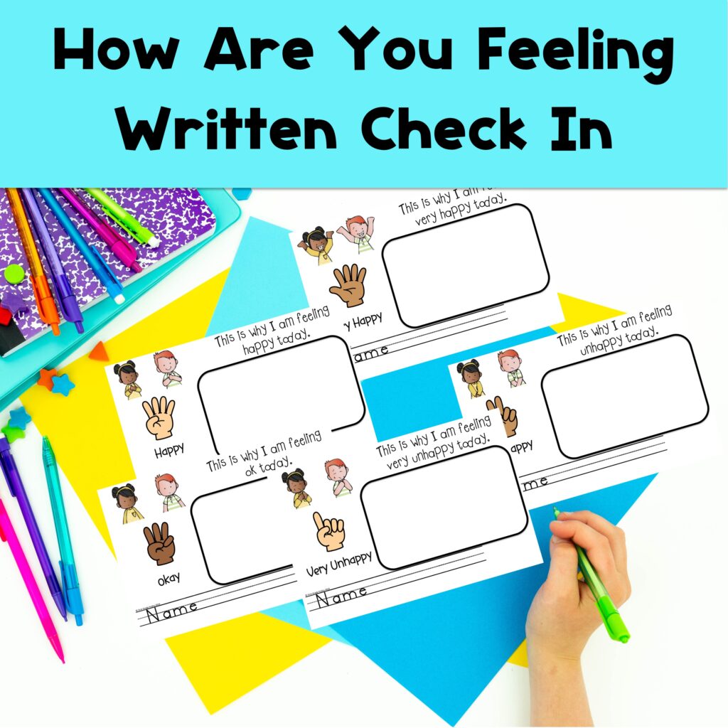 How Are You Feeling Written Check In and Relationship Builder | Made By ...