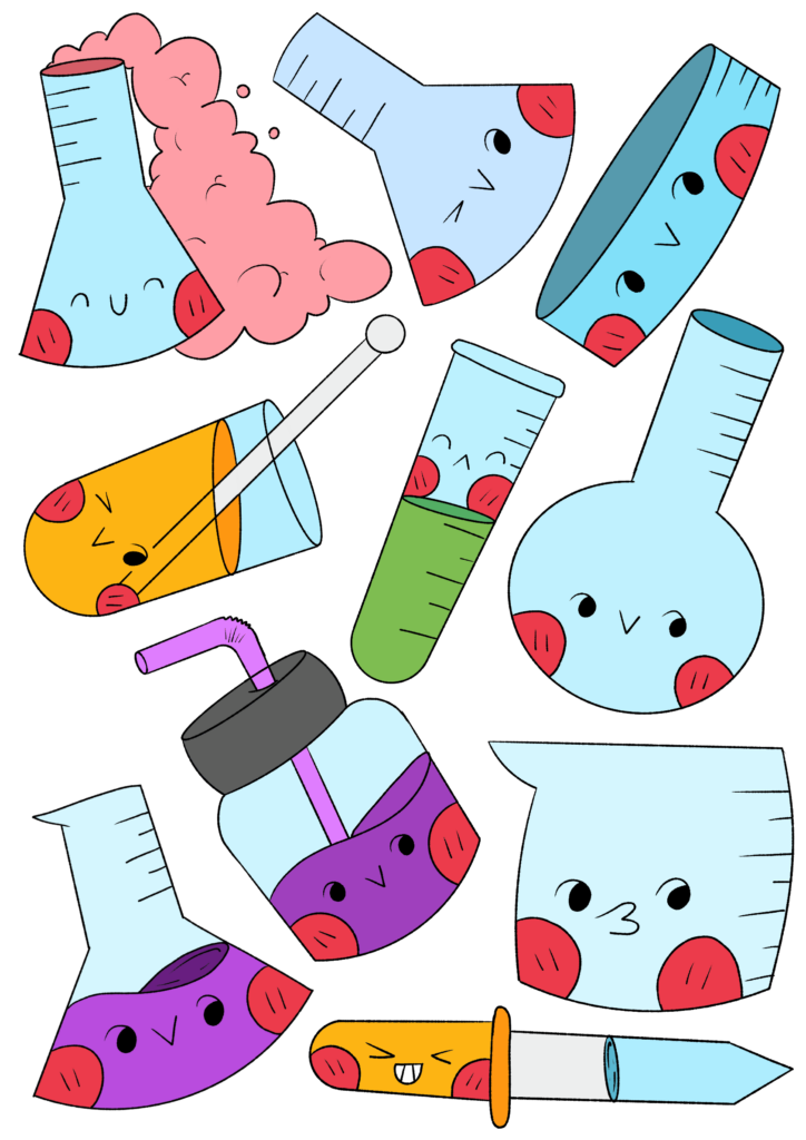 Beakers Clipart, Science Clipart , Lab Clip Art, Chemistry Clip Art ...