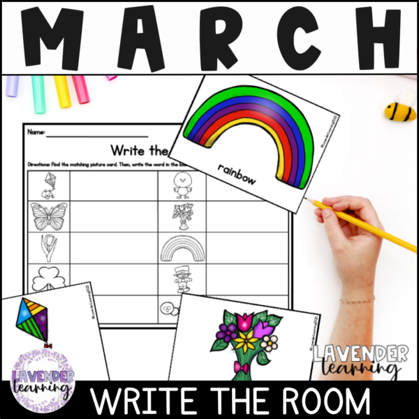 March Write the Room Activity - Spring Write the Room Activity | Made ...